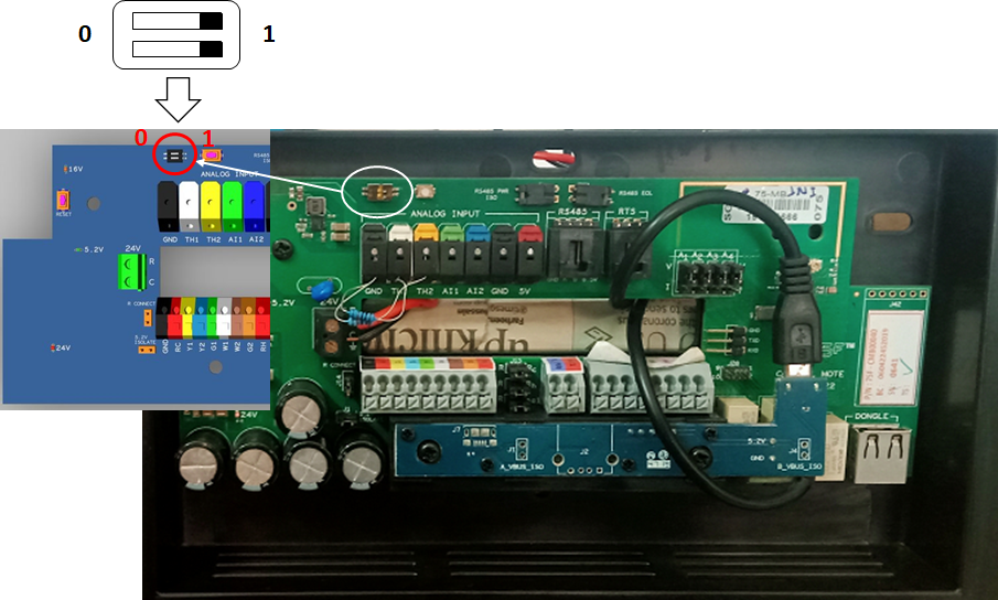 Transmission Speed Setting in CM Board – ClimaVision