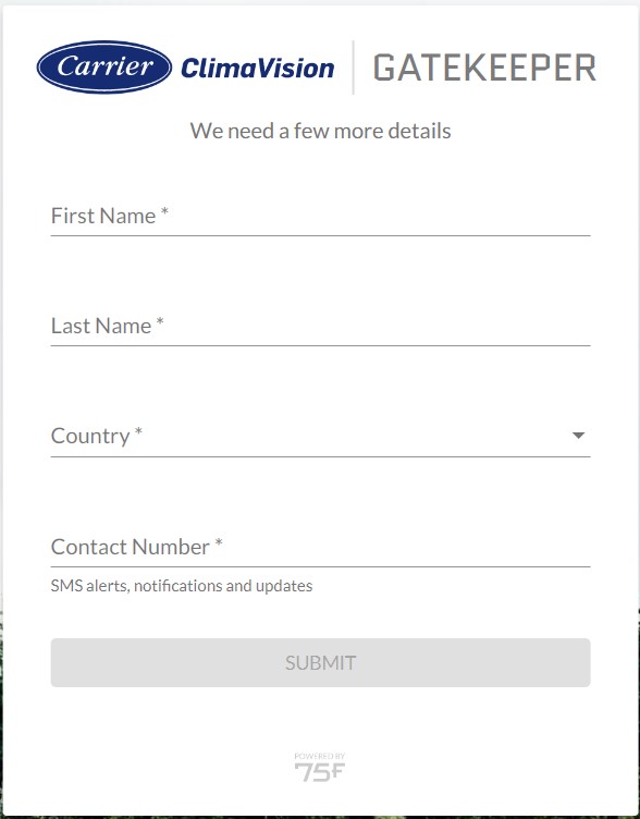 First time Log into ClimaVision Web UI – ClimaVision