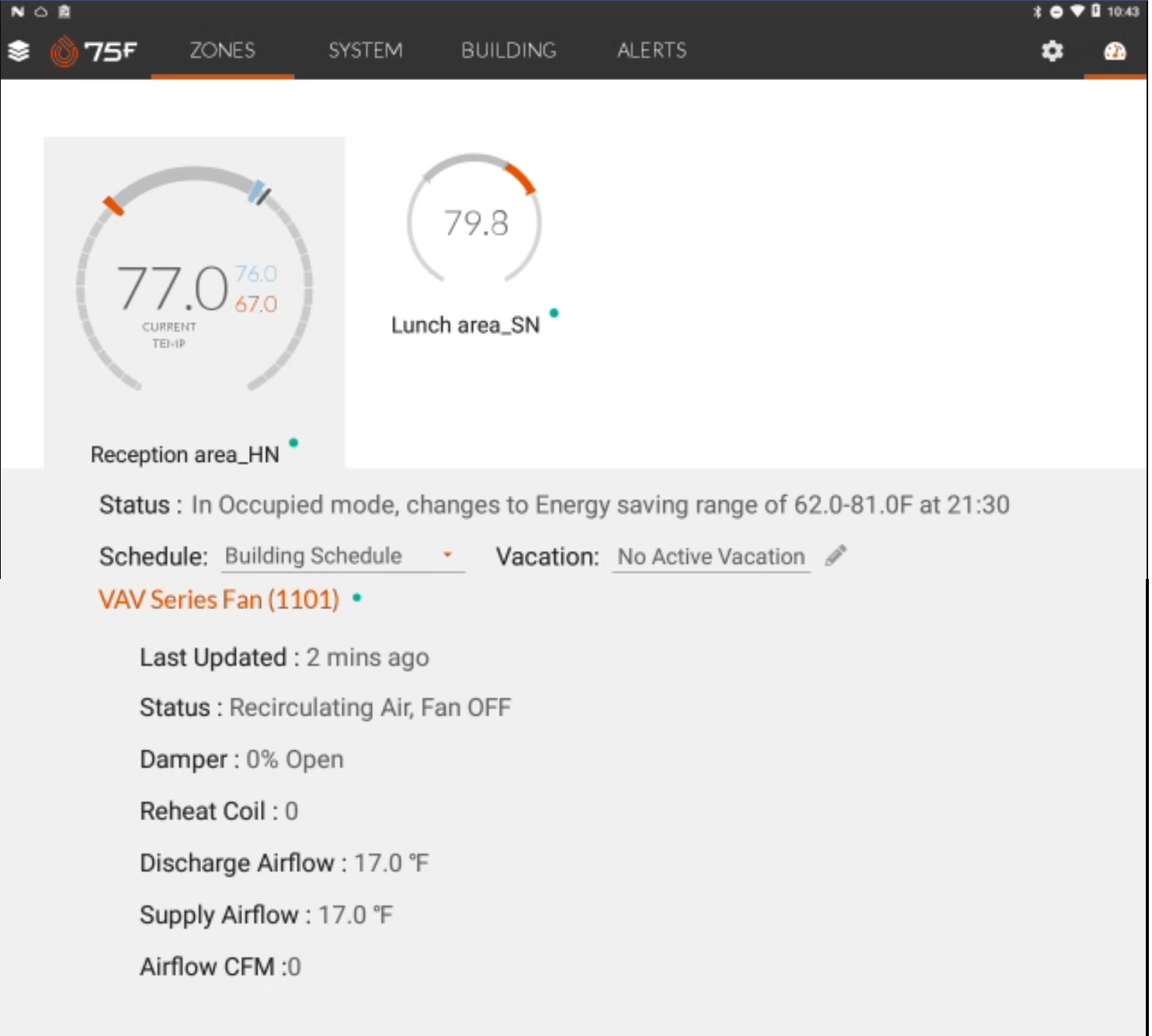 True CFM (Cubic Feet Per Minute) VAV – ClimaVision