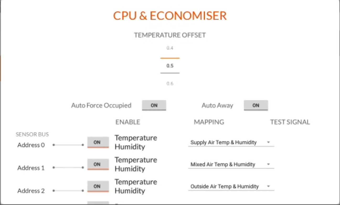 HyperStat Split- CPU & Economizer Profile – ClimaVision