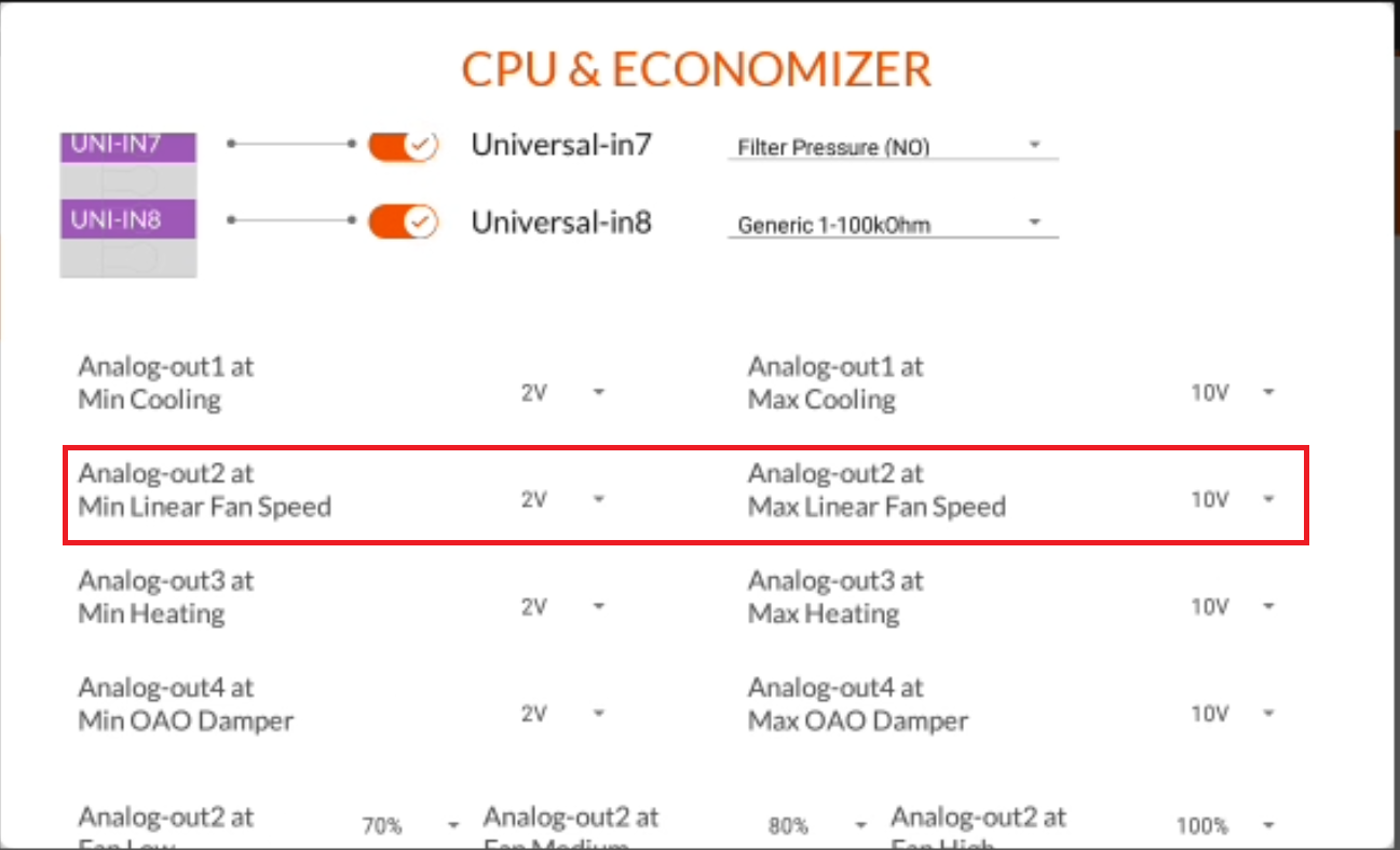 HyperStat Split- CPU & Economizer Profile – ClimaVision