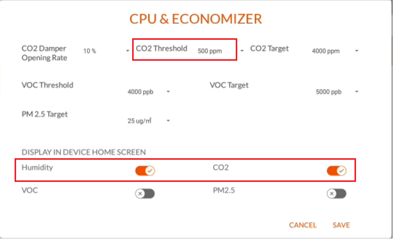 HyperStat Split- CPU & Economizer Profile – ClimaVision