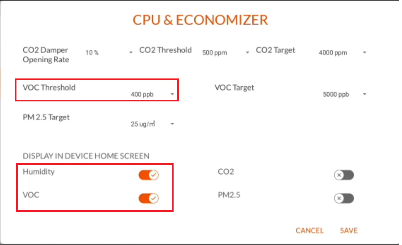 HyperStat Split- CPU & Economizer Profile – ClimaVision