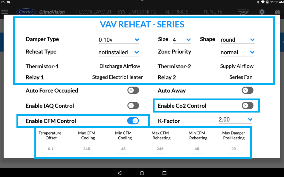 VAV Terminal Profile- Damper Position Calculation & Operation – ClimaVision