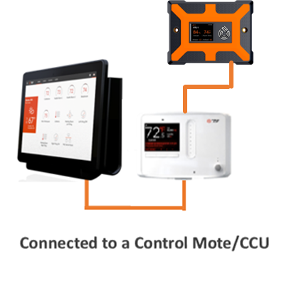 Setting HyperStat Split for Wired Communication – ClimaVision