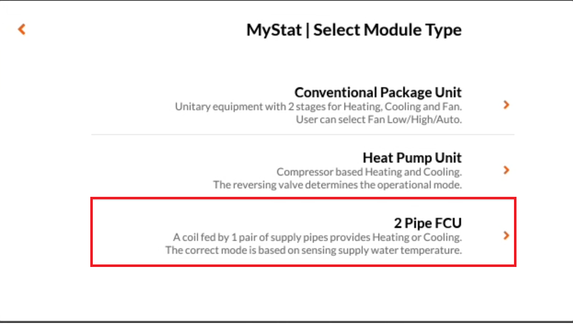 MyStat 2 Pipe Fan Coil Unit – ClimaVision